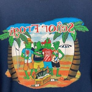 Senor Frogs | Shirts | Seor Frogs Bar Cancun Graphic Tshirt Sz Large ...